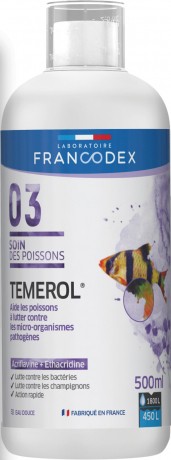 Temerol 500ML - Laboratoire Francodex - Le Spécialiste de la Santé Animale